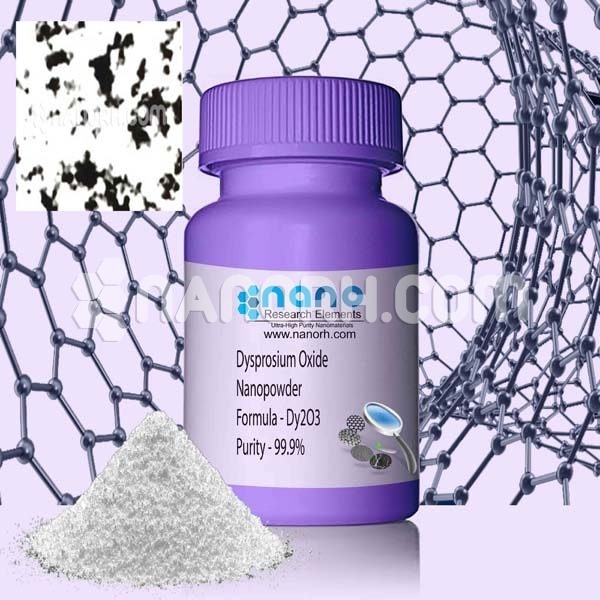 Dysprosium Oxide (Dy2O3) Nanopowder / Nanoparticles (Dy2O3, 99.9 ...