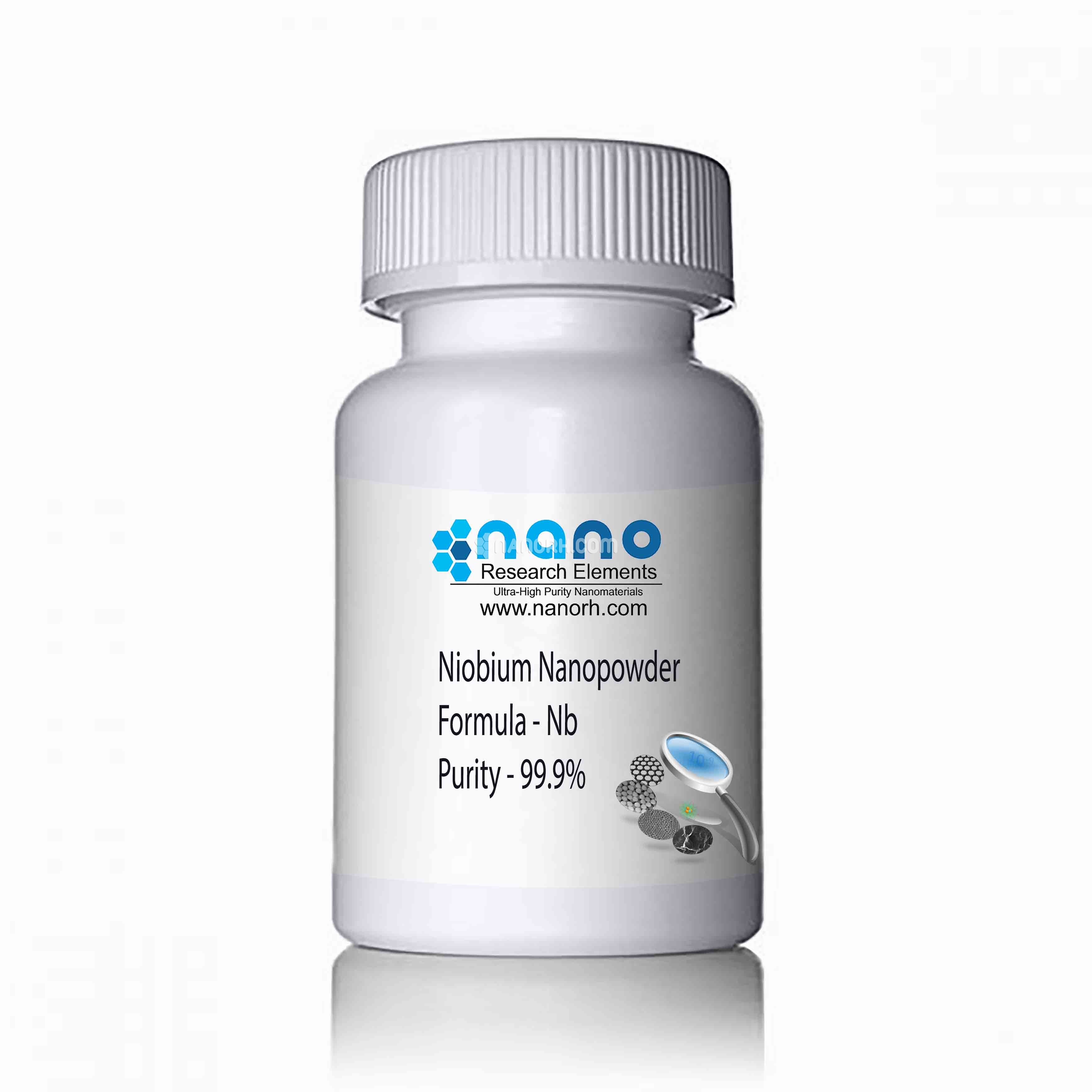 Niobium Nanopowder / Nanoparticles (Nb, 99.9%,