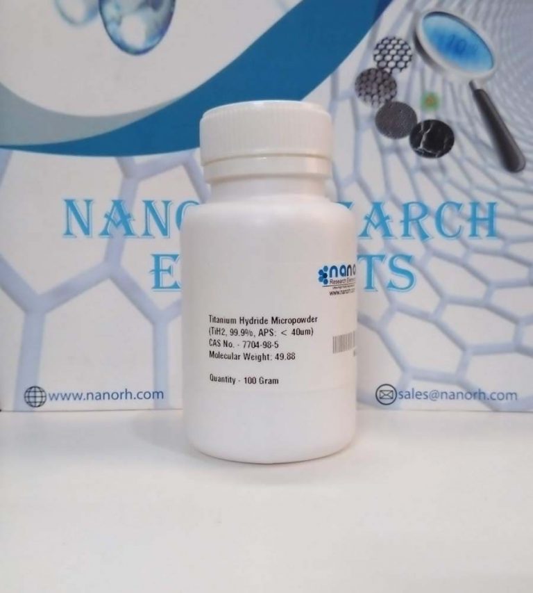 Titanium Hydride Powder (TiH2, 1-5um, 99.5%) - Nanorh