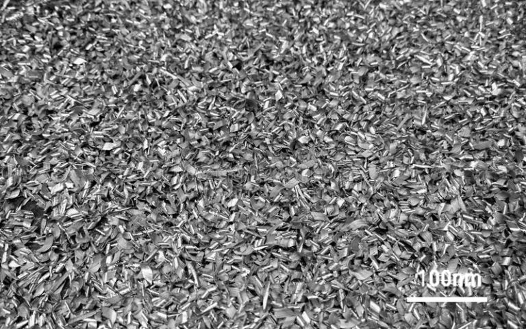 Aluminum Chips (Al, Purity: 99.9%, APS: 1-5mm) - Nanorh