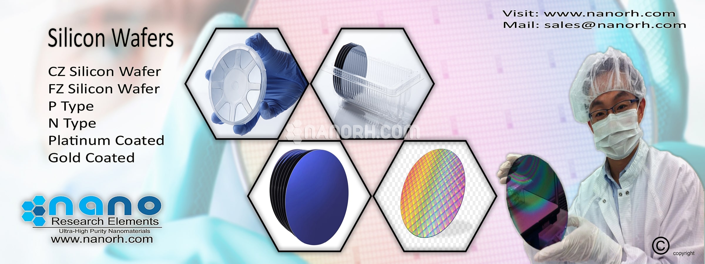 Silicon Wafers | Nano Research Elements